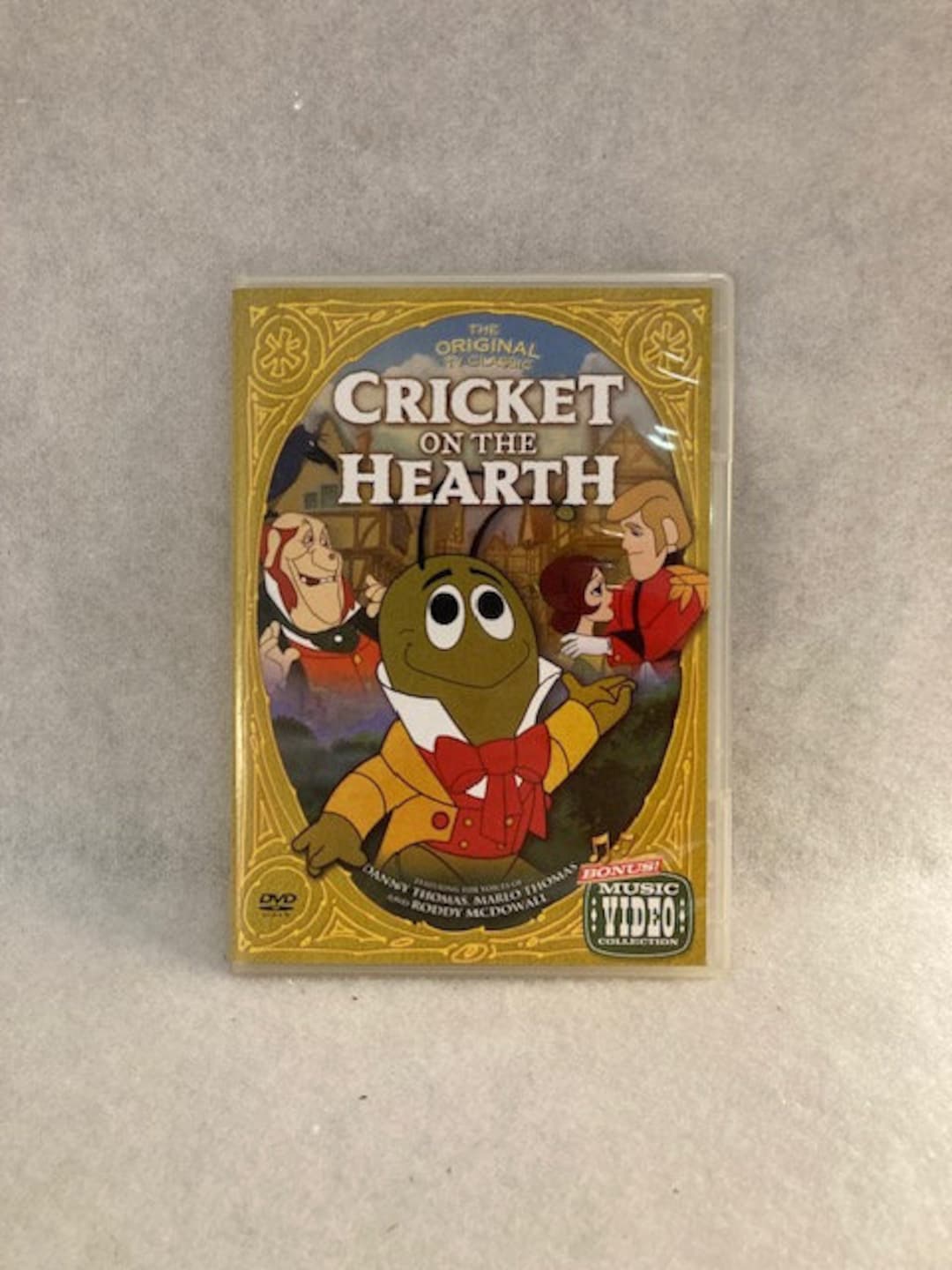 Cricket on the Hearth DVD Featuring Voices of Danny Thomas, Marlo ...