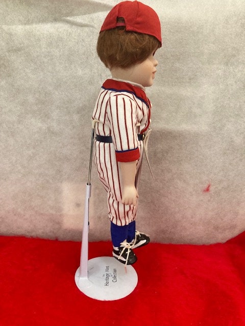Vintage Porcelain Baseball Player Doll daniel From Heritage Mint ...
