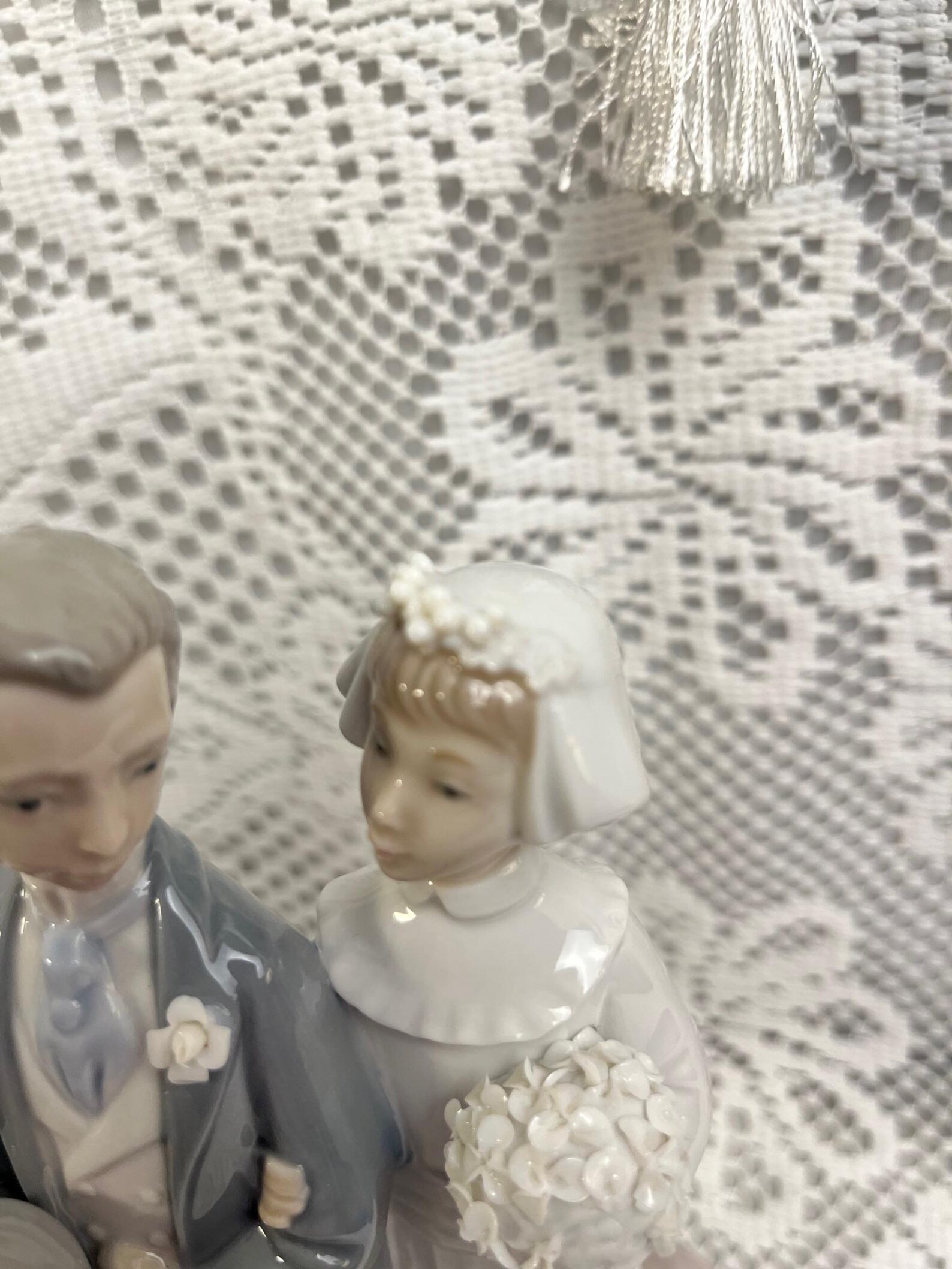 Lladro Bride and Groom Retired Lladro Figurine, Vintage Wedding or ...