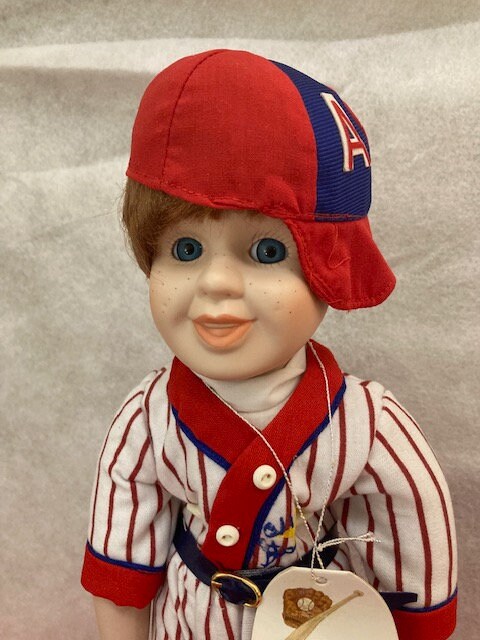 Vintage Porcelain Baseball Player Doll daniel From Heritage Mint ...