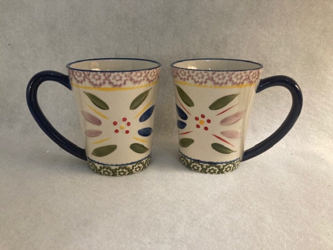 Temptations Presentable Ovenware by Tara Old World Pattern Large Coffee ...
