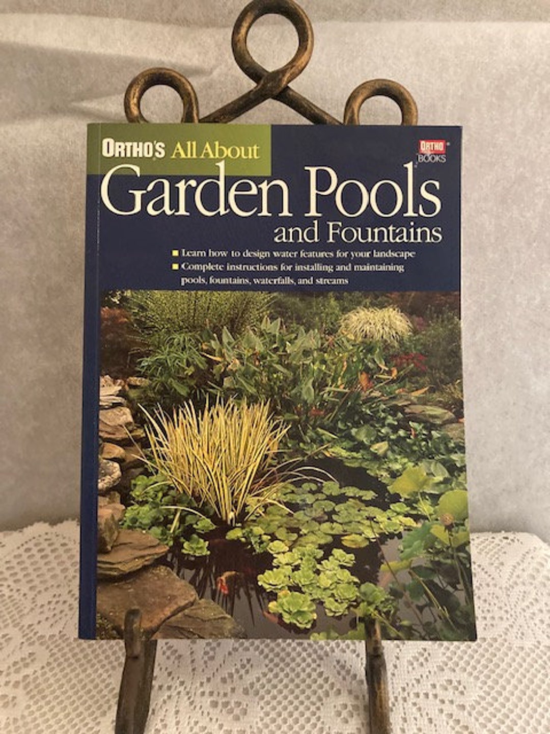 Garden Pools and Fountains by Ortho-like New! - Etsy