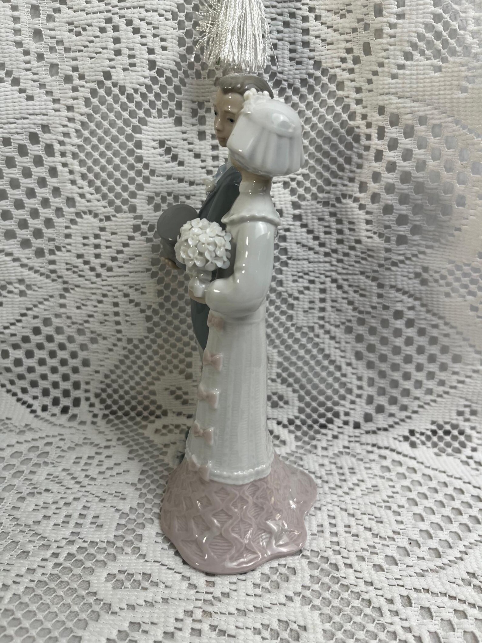 Lladro Bride and Groom Retired Lladro Figurine, Vintage Wedding or ...