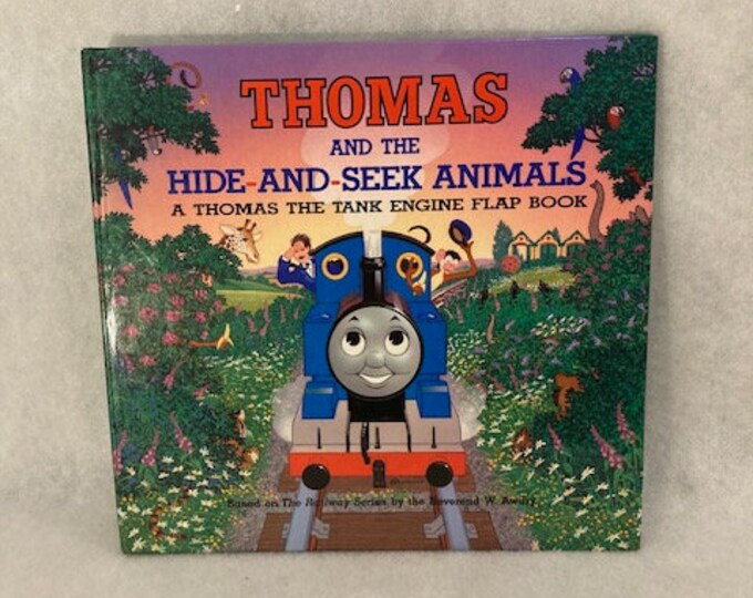 1991 Thomas and the Hide and Seek Animals Flap Book Excellent Condition ...