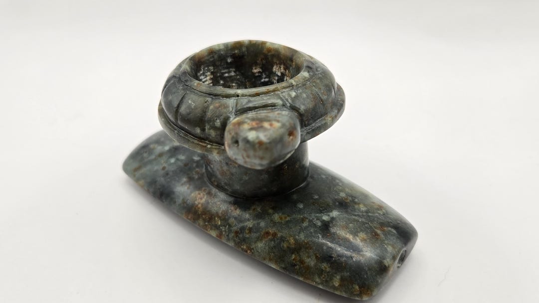 Turtle Effigy Platform Pipe - Etsy