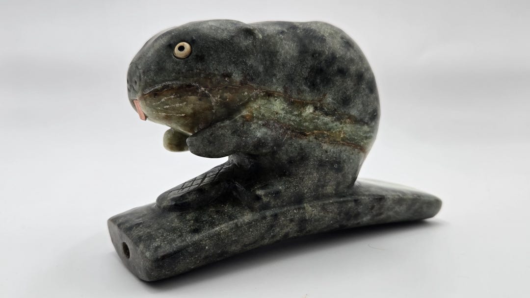 Hopewell Style Beaver Effigy Pipe - Etsy