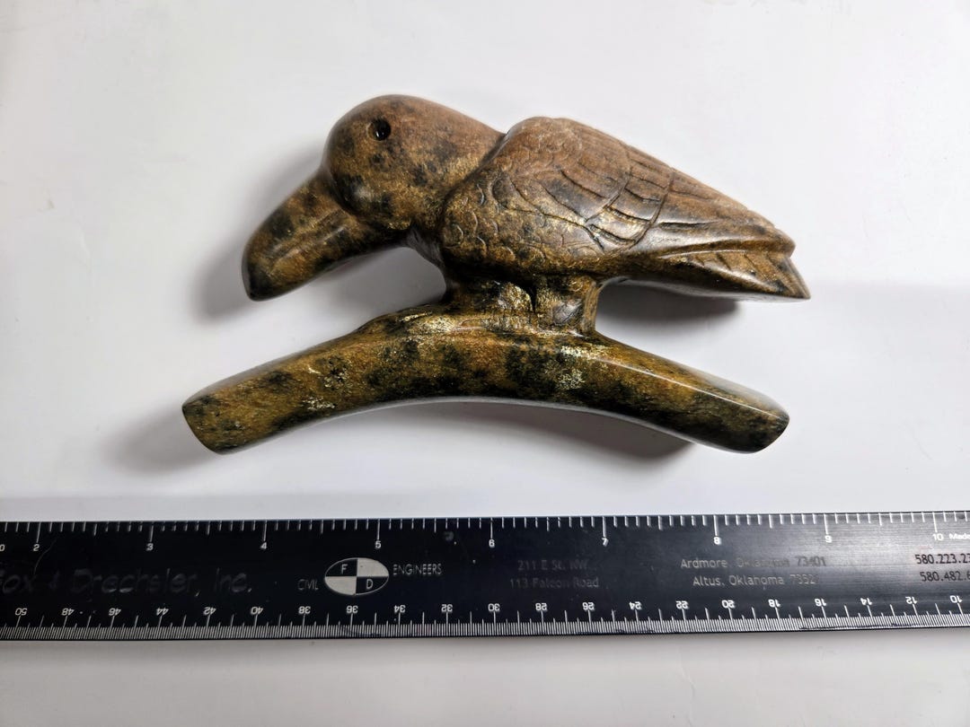 Raven Effigy Hopewell Platform Pipe Replica - Etsy