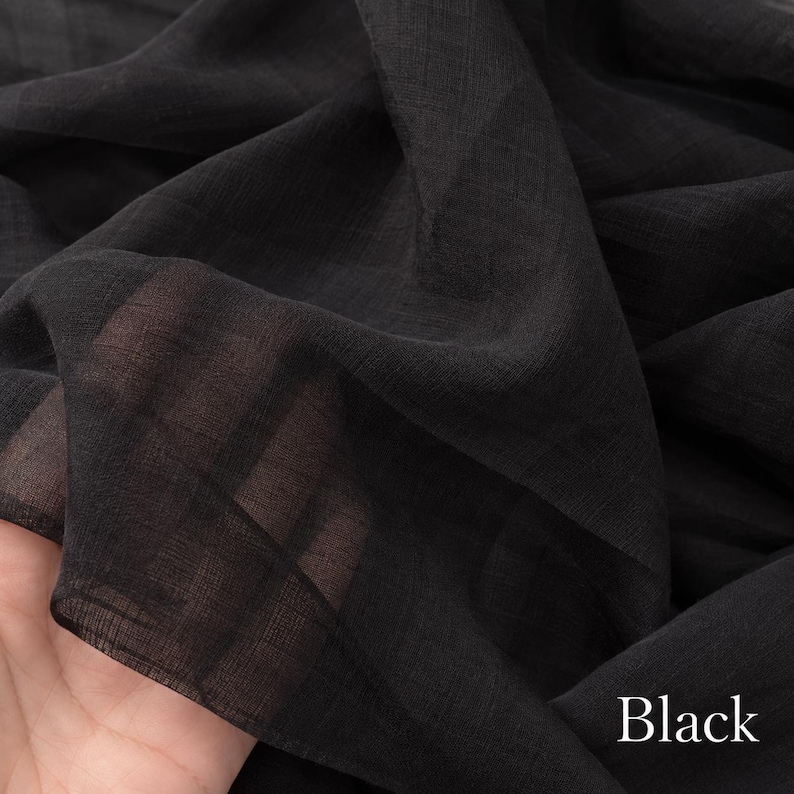 100% Cotton Batiste Voile Fabric, Lightweight Semi Sheer Cotton, 58 ...