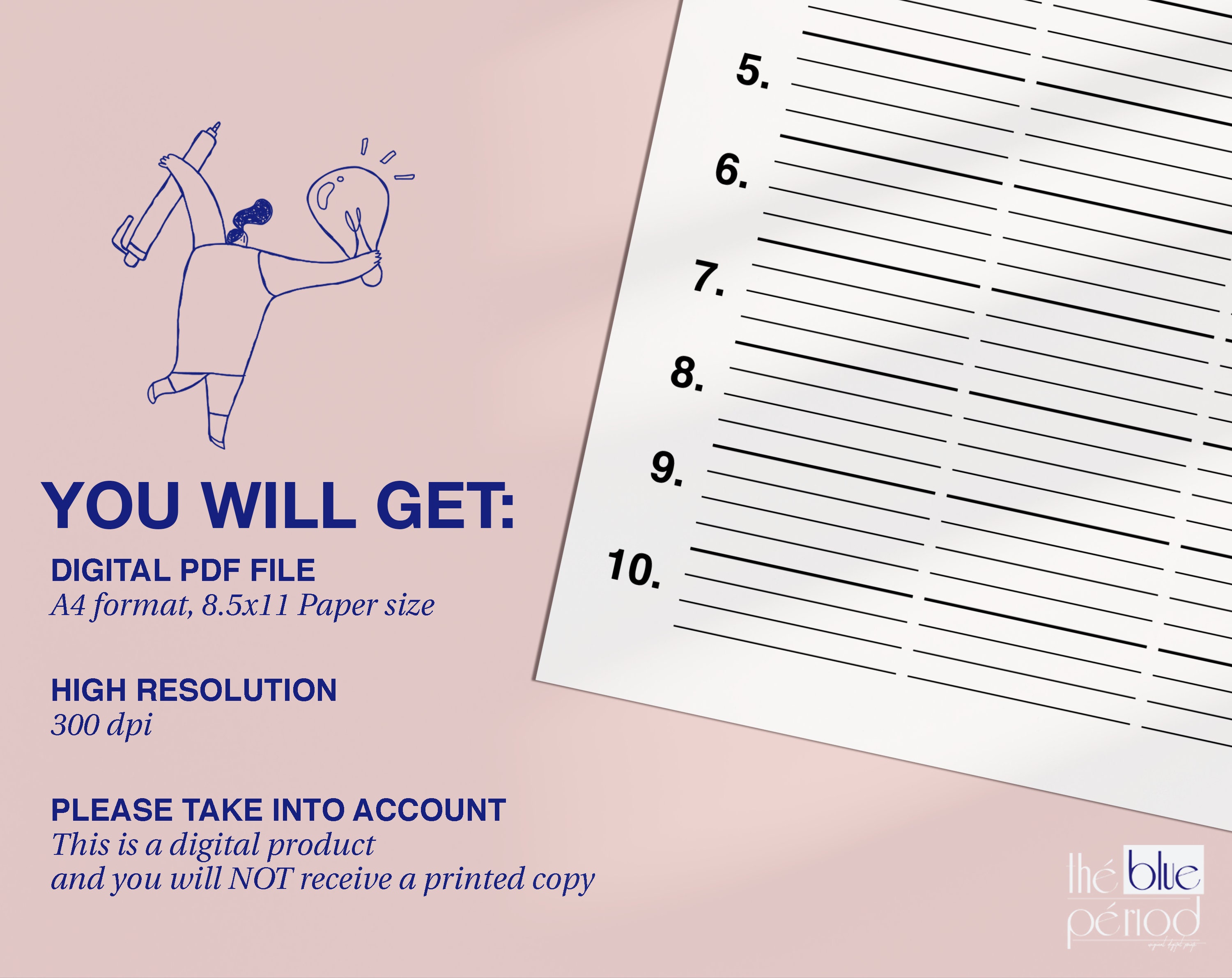 Printable Medication Sheet, 10 Medications Sheet - Etsy