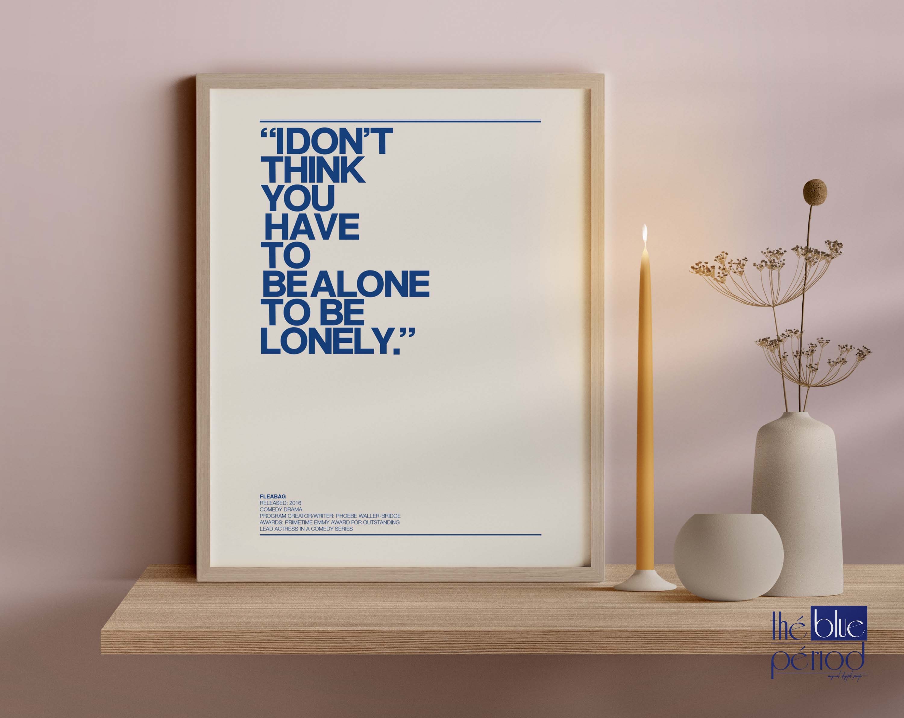Fleabag Quote Digital Wall Poster - Etsy