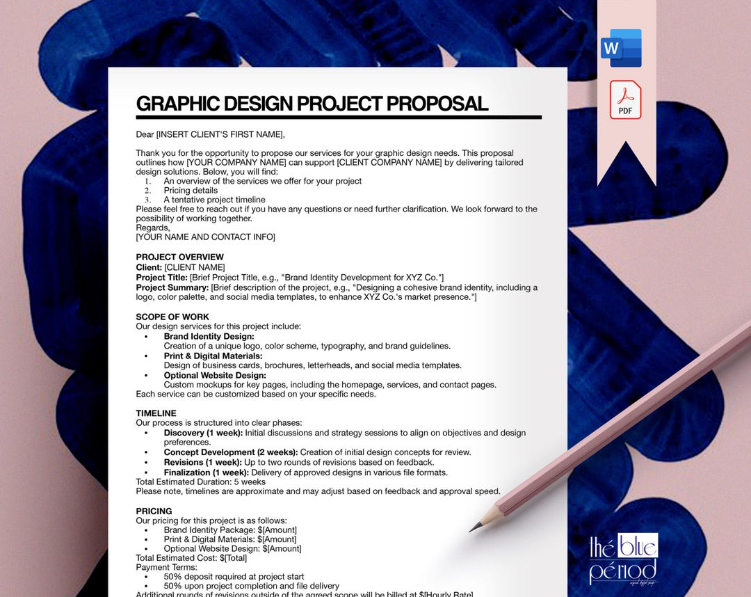 Graphic Design Project Proposal - Etsy