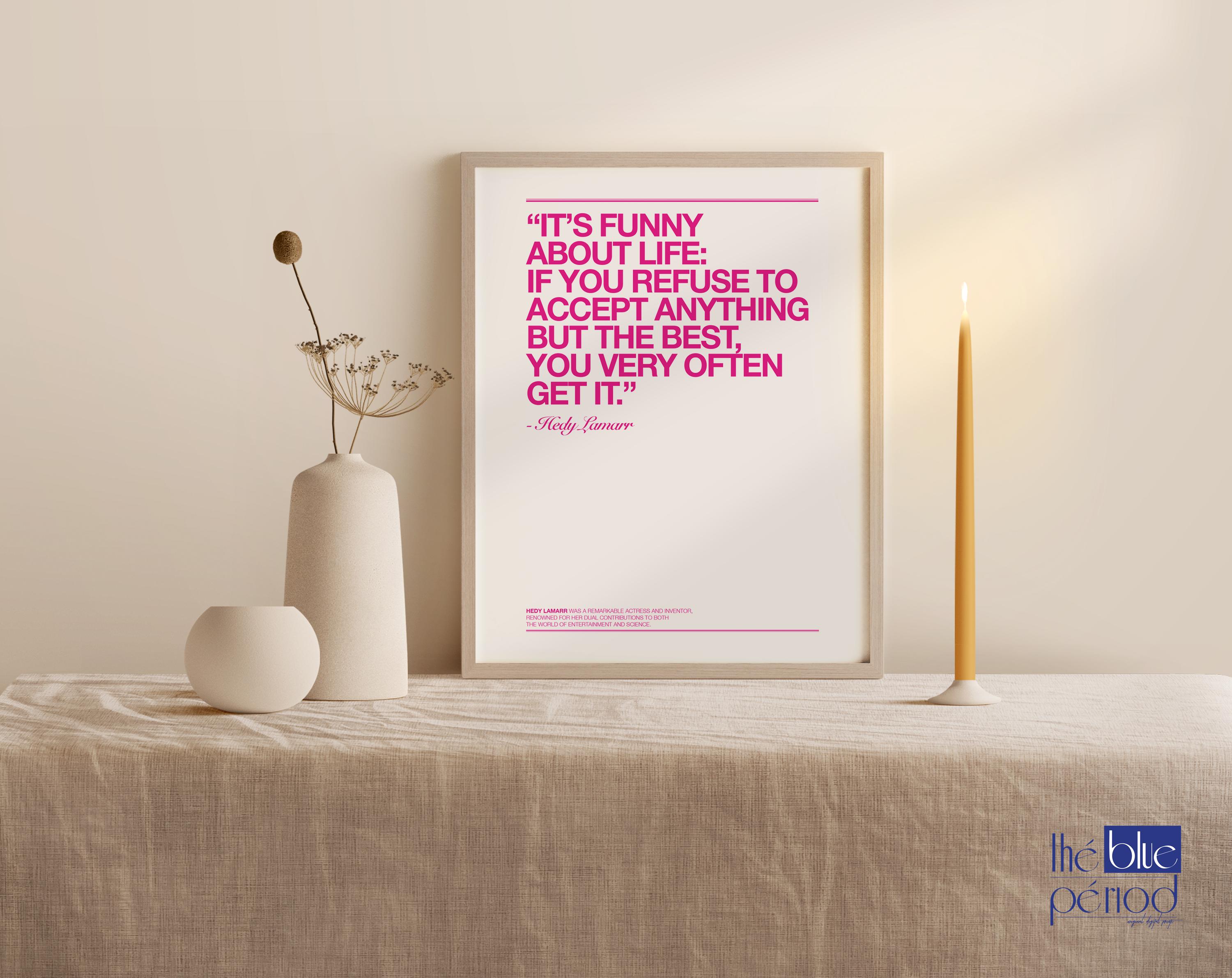 Hedy Lamarr Poster, Hedy Lamarr Digital Wall Poster - Etsy