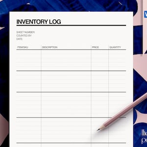 Uniform Inventory Tracker - Etsy