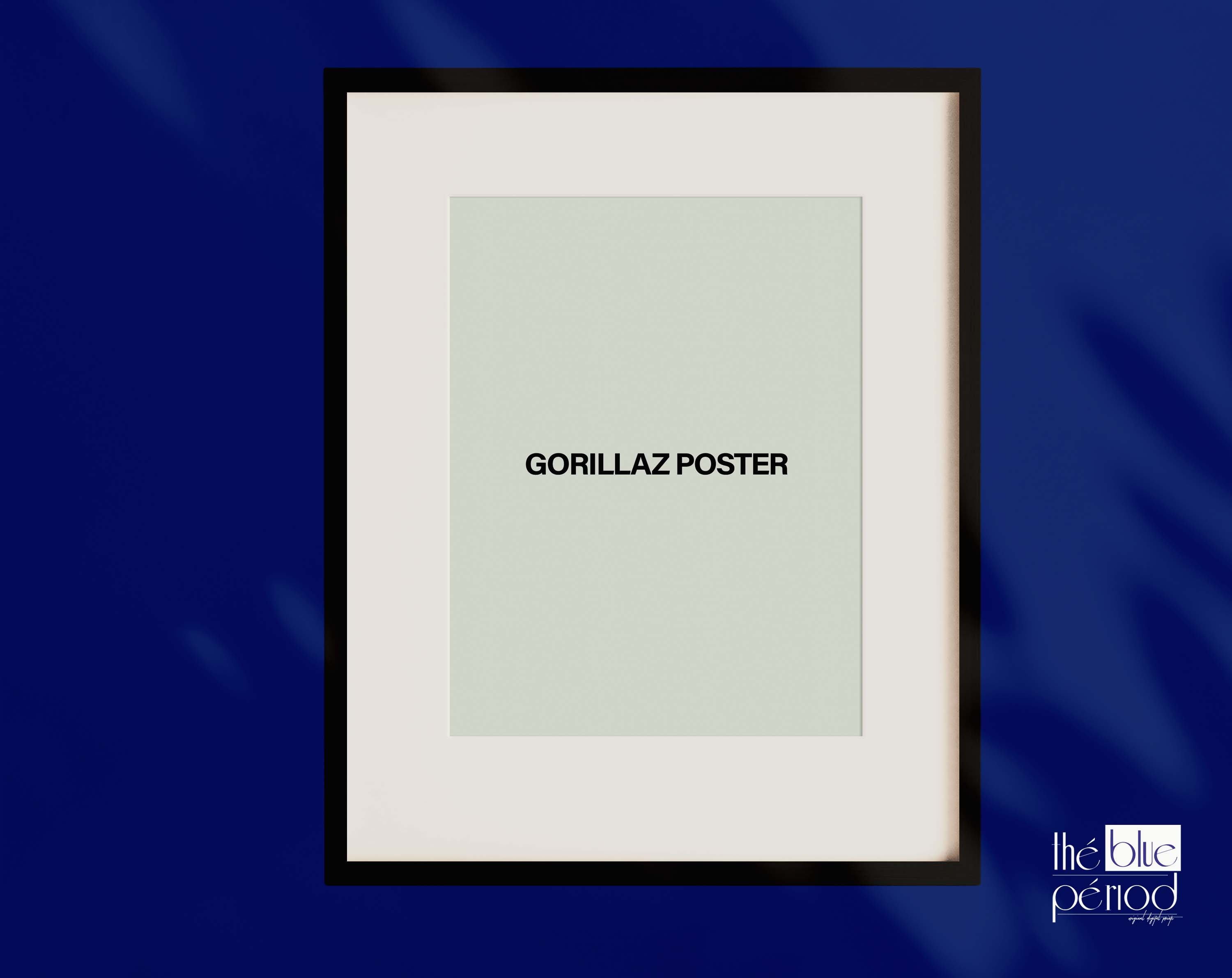 Gorillaz Poster, Gorillaz Wall Art - Etsy