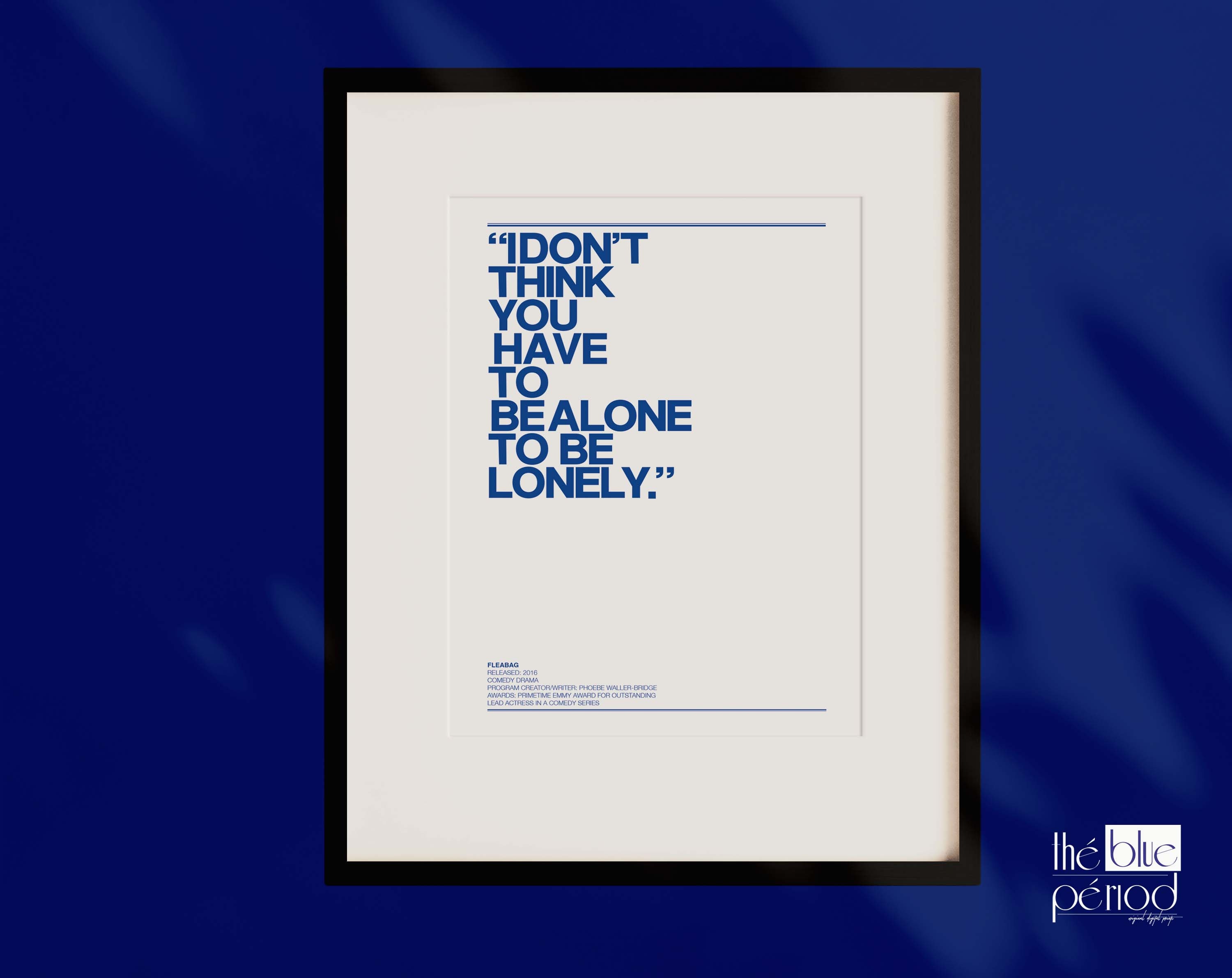 Fleabag Quote Digital Wall Poster - Etsy