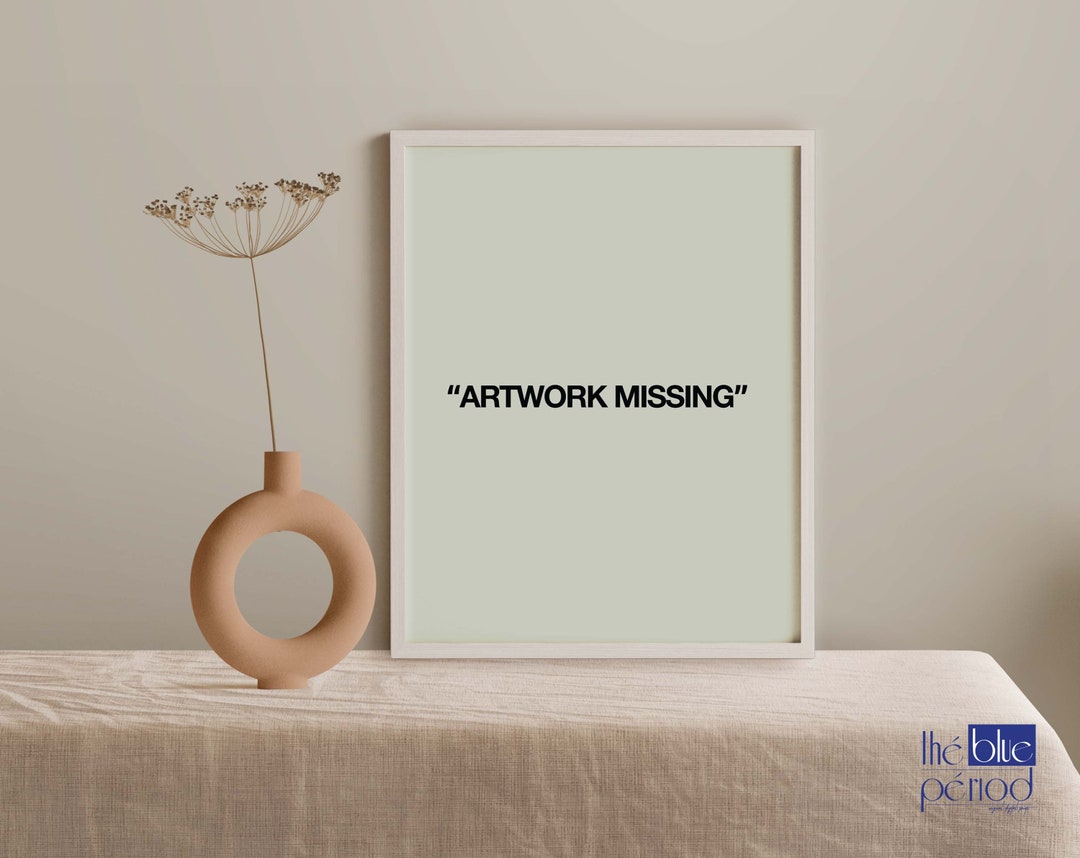 Artwork Missing Poster, Virgil Abloh Poster - Etsy