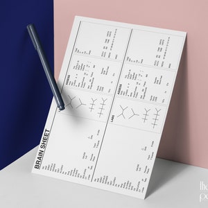 Printable Brain Nursing Report Sheet - Etsy