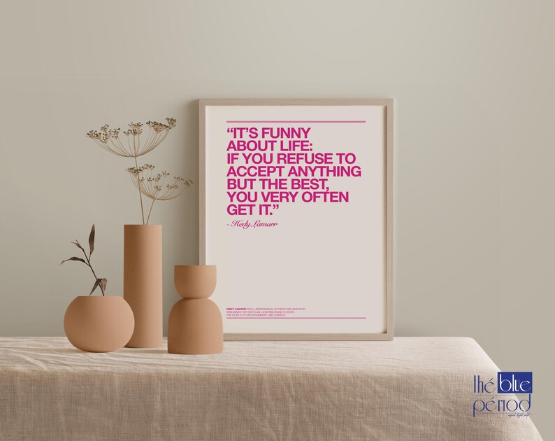 Hedy Lamarr Poster, Hedy Lamarr Digital Wall Poster - Etsy