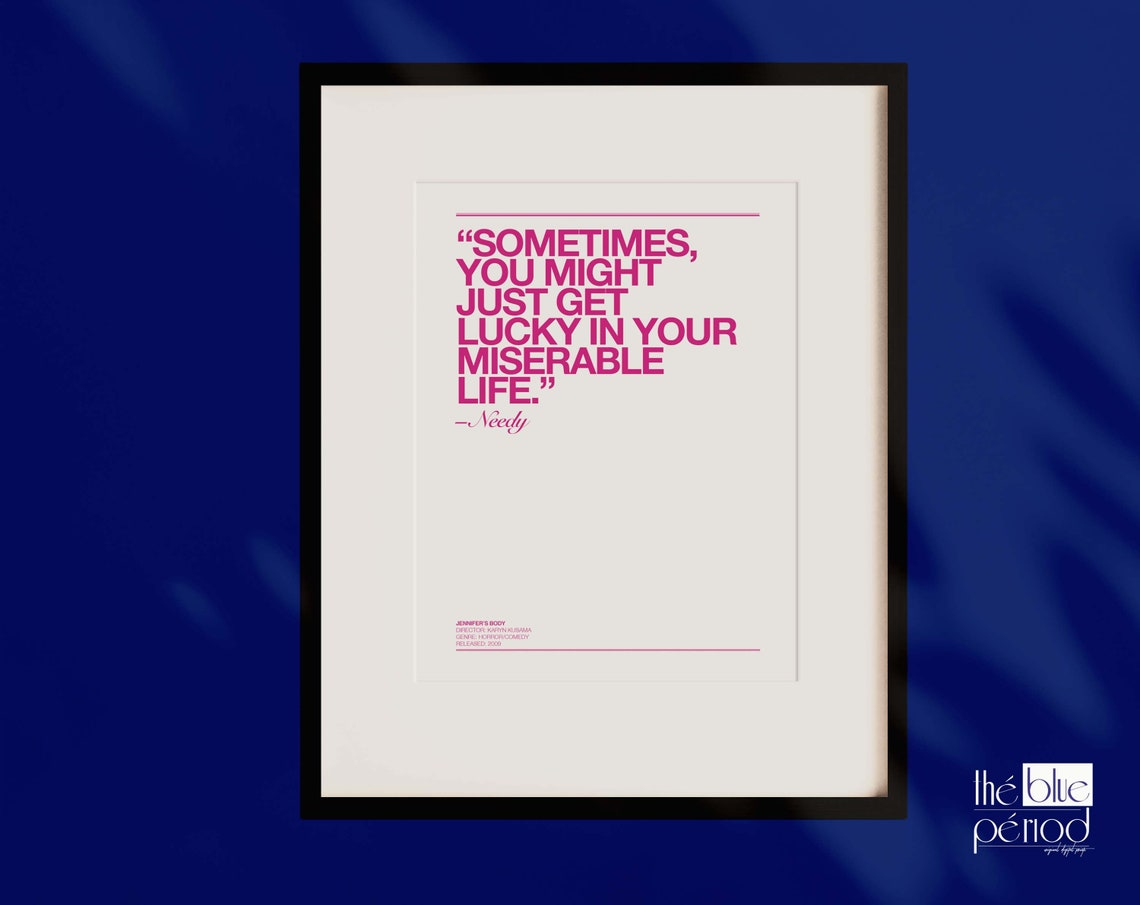 Jennifer's Body Poster, Jennifer's Body Digital Wall Poster - Etsy