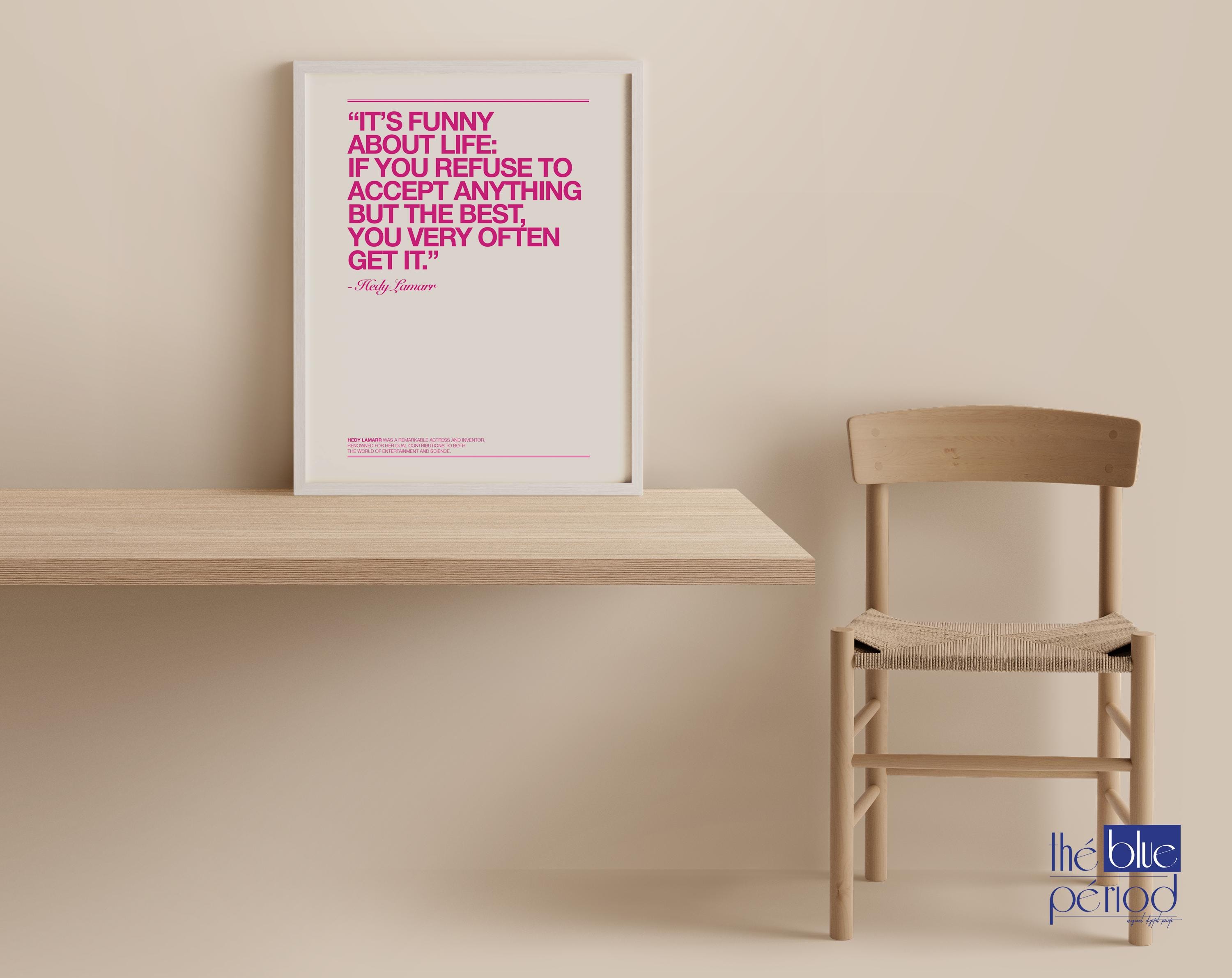 Hedy Lamarr Poster, Hedy Lamarr Digital Wall Poster - Etsy