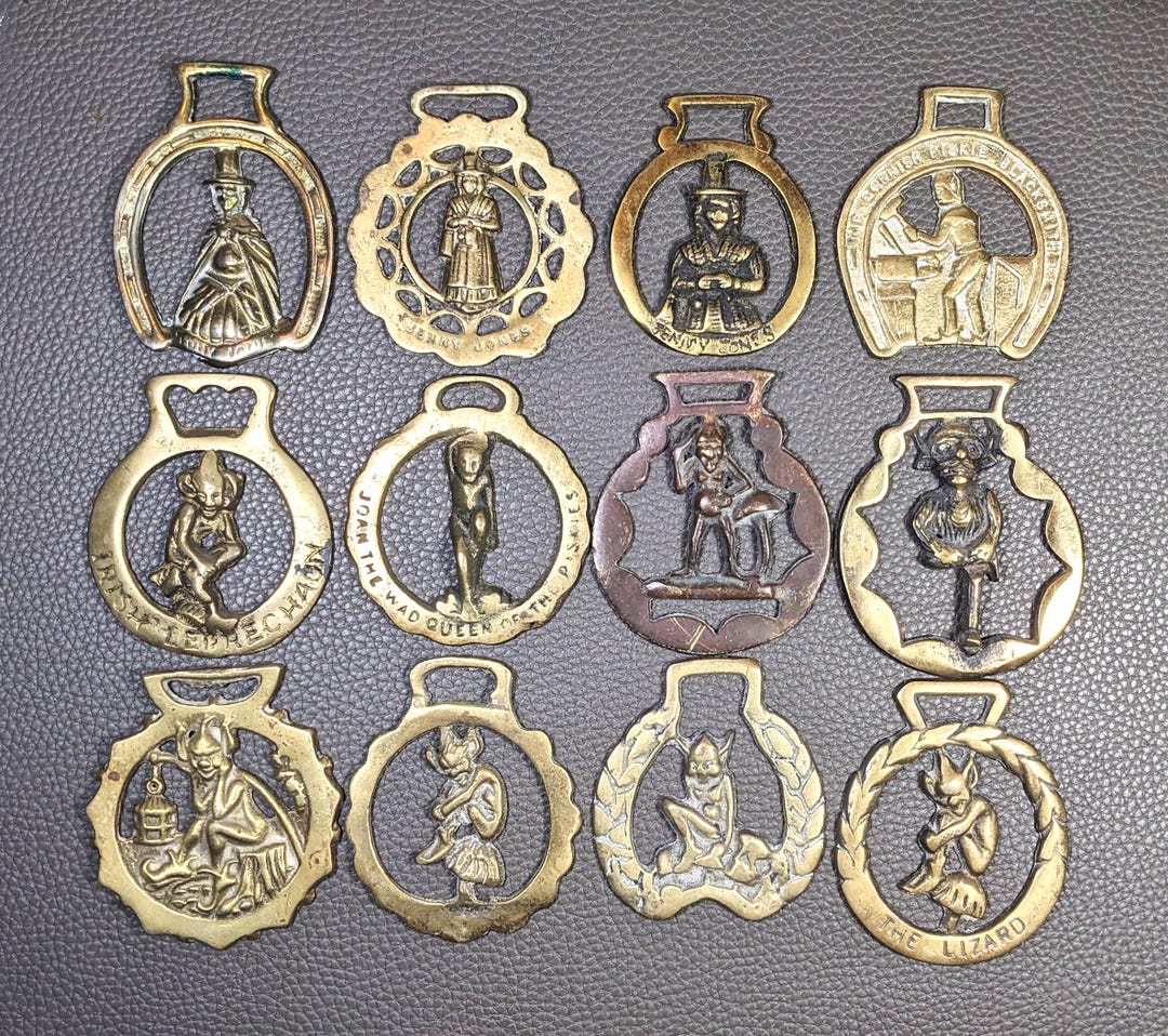 Horse Brass Pixies, Imps, Witches - Etsy