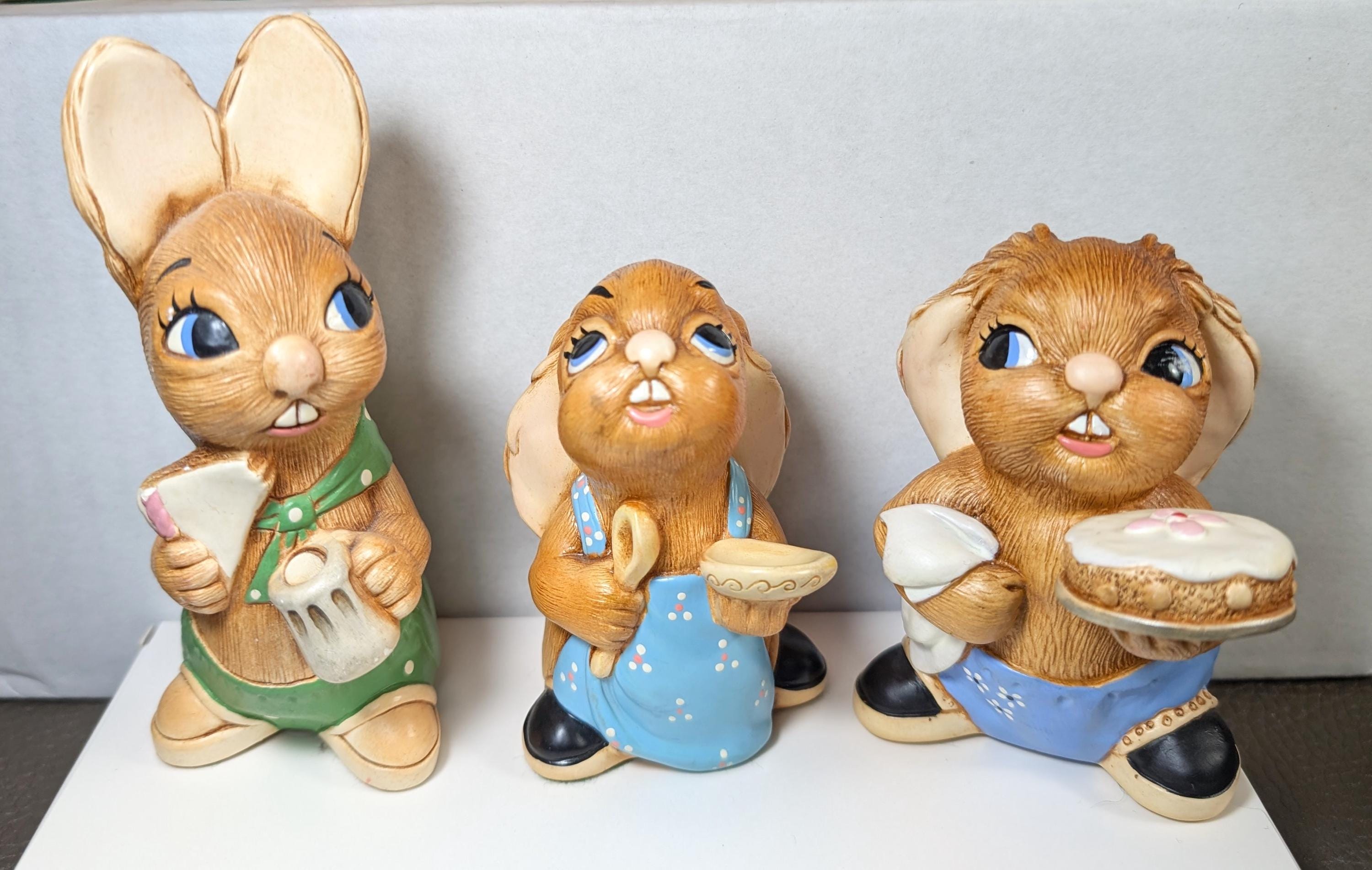 HUNGRY Pendelfin Rabbits, Vintage FEB - Etsy