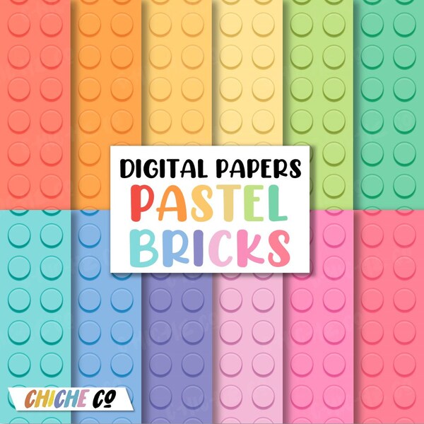 Pastel Baby Blocks - Etsy