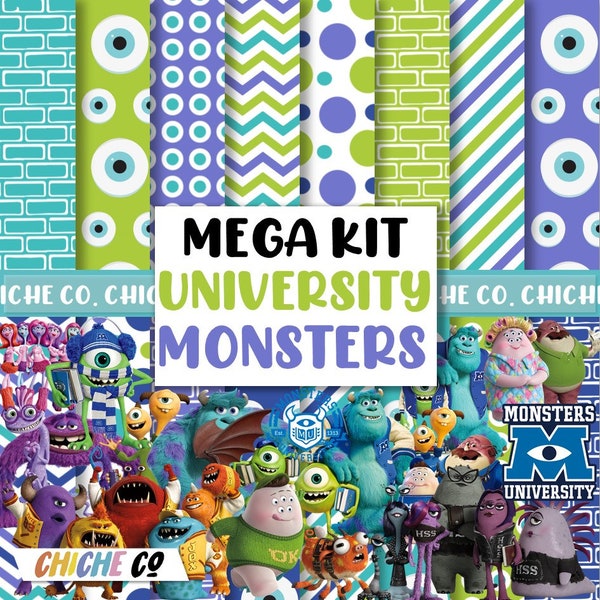 Monster Clipart - Etsy