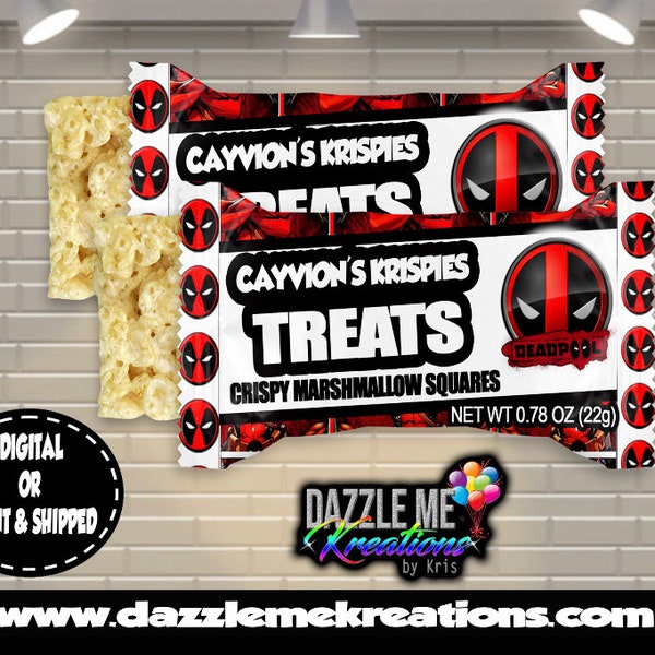Spiderman Rice Krispies Treats - Etsy