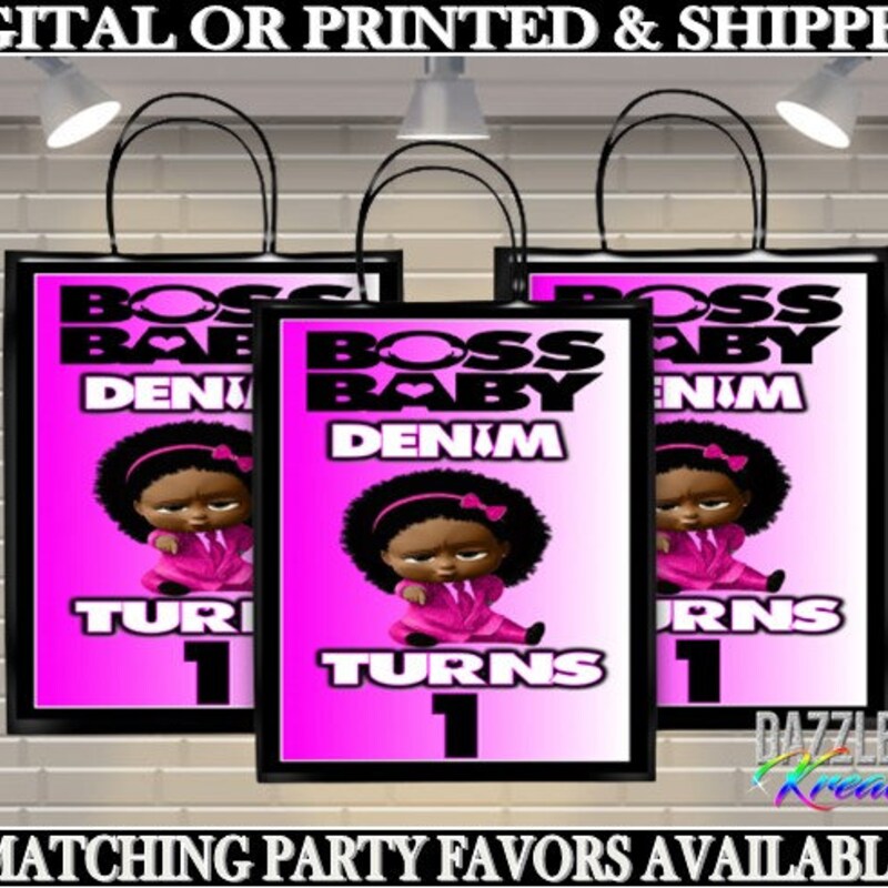 Girl Boss Baby Backdrop - Etsy