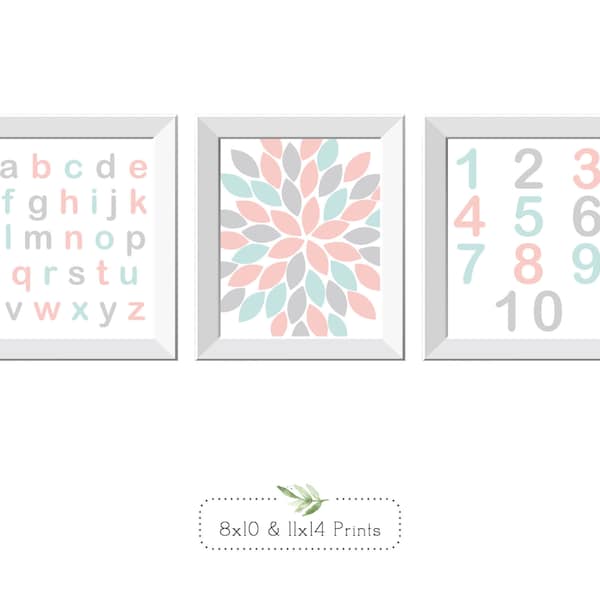 Aqua Nursery Decor - Etsy