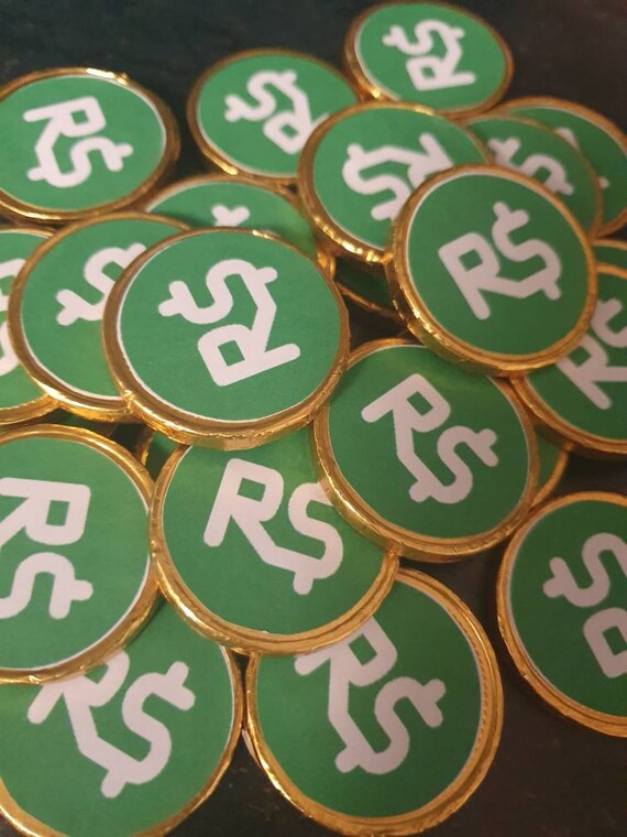 Roblox Robux Chocolate Coins | Etsy