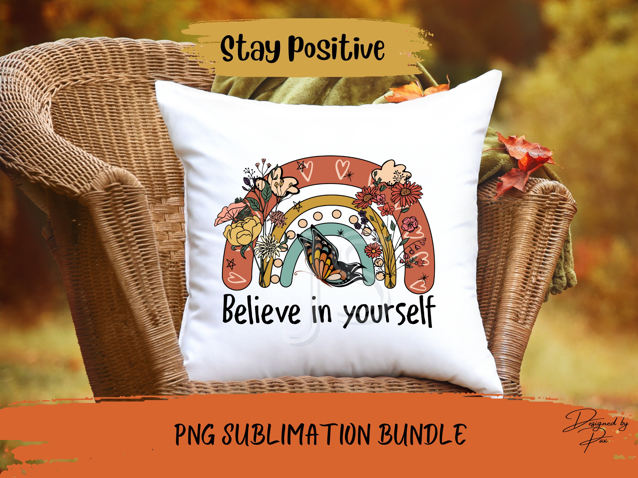 STAY POSITIVE Bundle Png, Mental Health, Sublimation Design Png ...