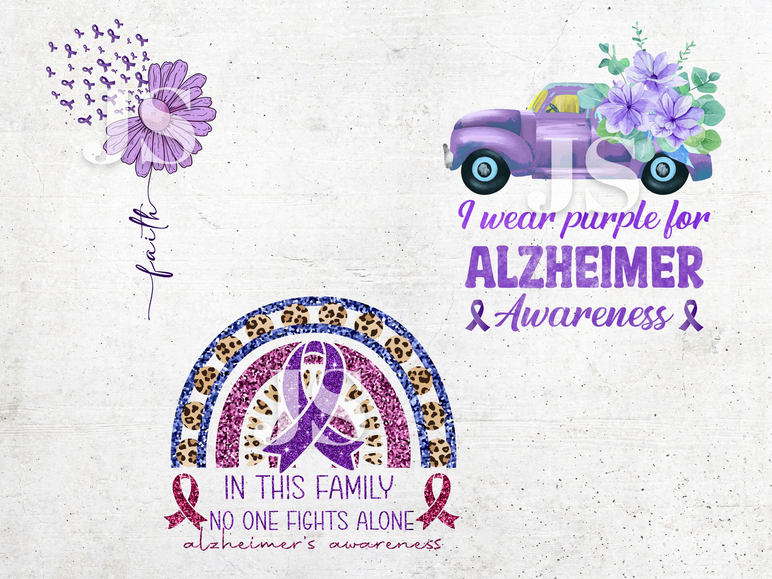 Dementia Support Clipart , Memory Loss Awareness Graphics - Etsy