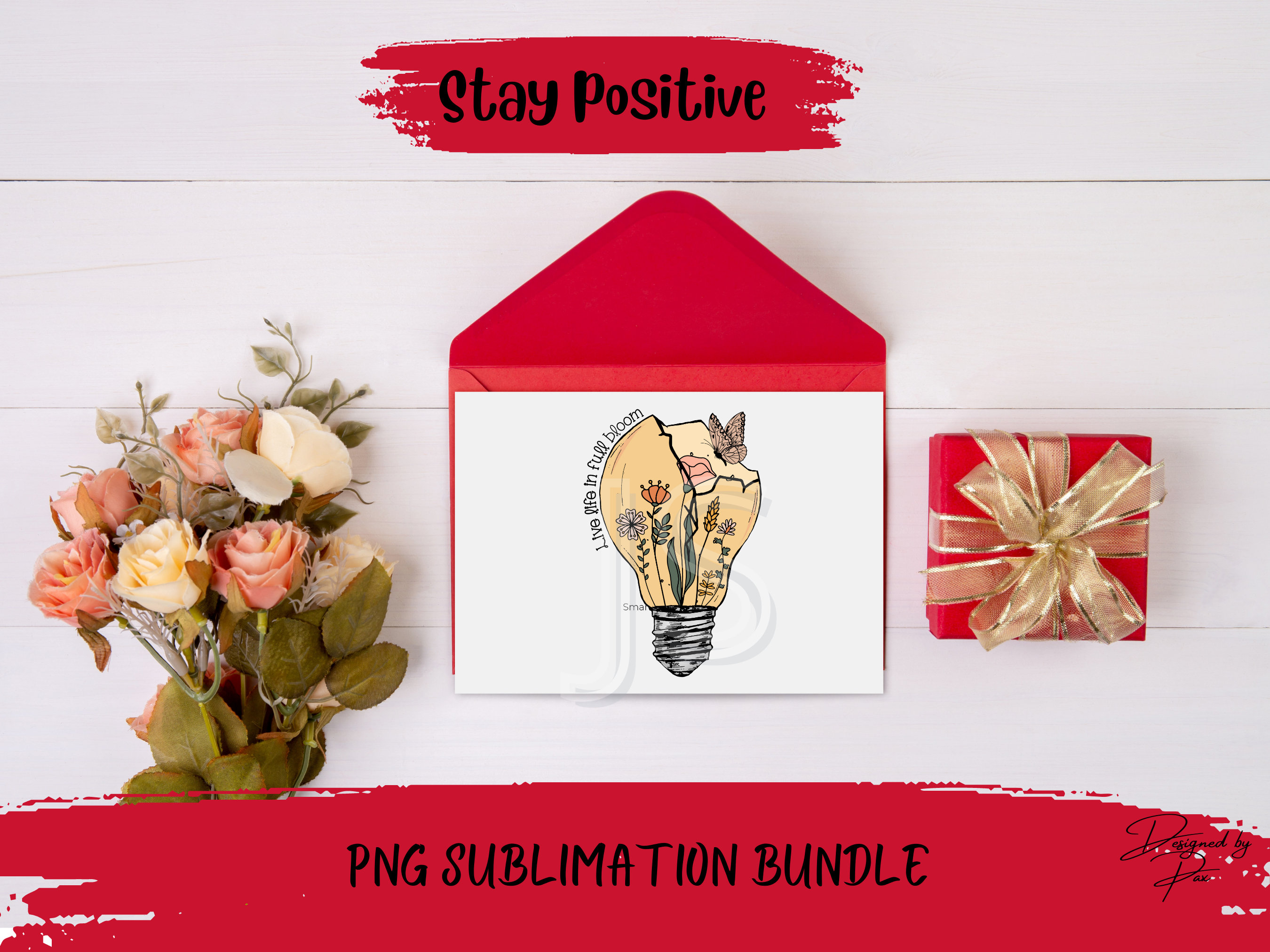 STAY POSITIVE Bundle Png, Mental Health, Sublimation Design Png ...