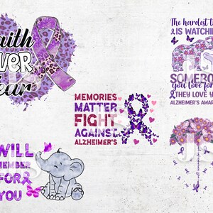 Dementia Support Clipart , Memory Loss Awareness Graphics - Etsy