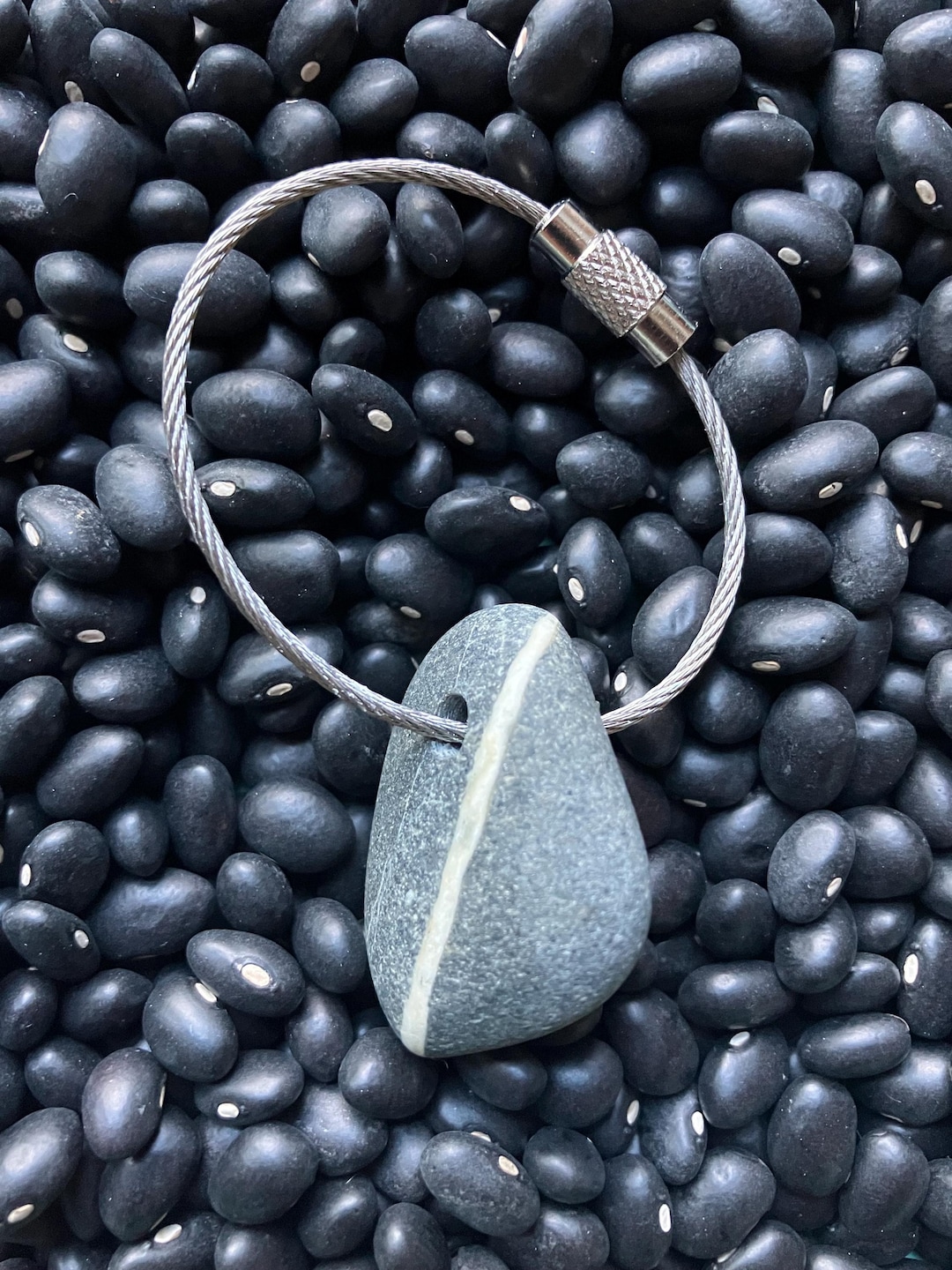 MDI Wish Stone Key Ring - Etsy
