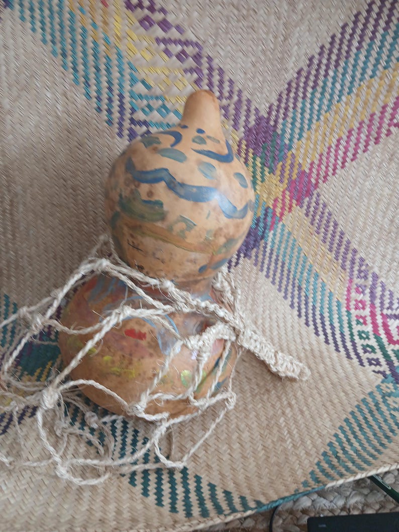 Cabaça Gourd Bottle (lagenaria Siceraria) Guaje Bule Xicara Random ...