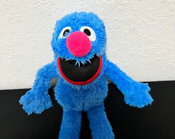 Grover Sesame Street Plush - Etsy