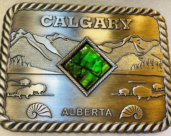 Calgary Belt Buckle - Etsy