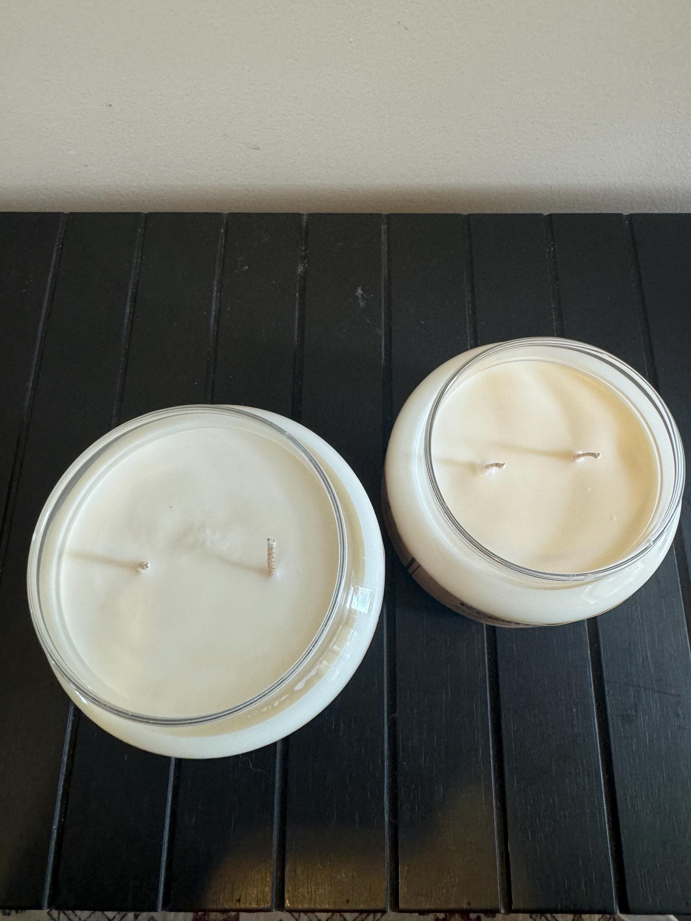 Pumpkin Spice Latte Coconut Soy Candle, Cozy Coffeehouse Scent, Double ...
