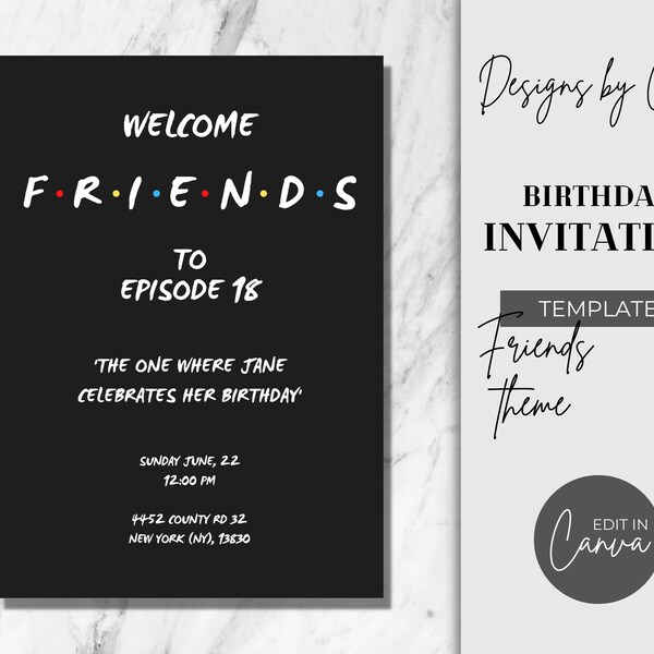 Friends Themed Party - Etsy