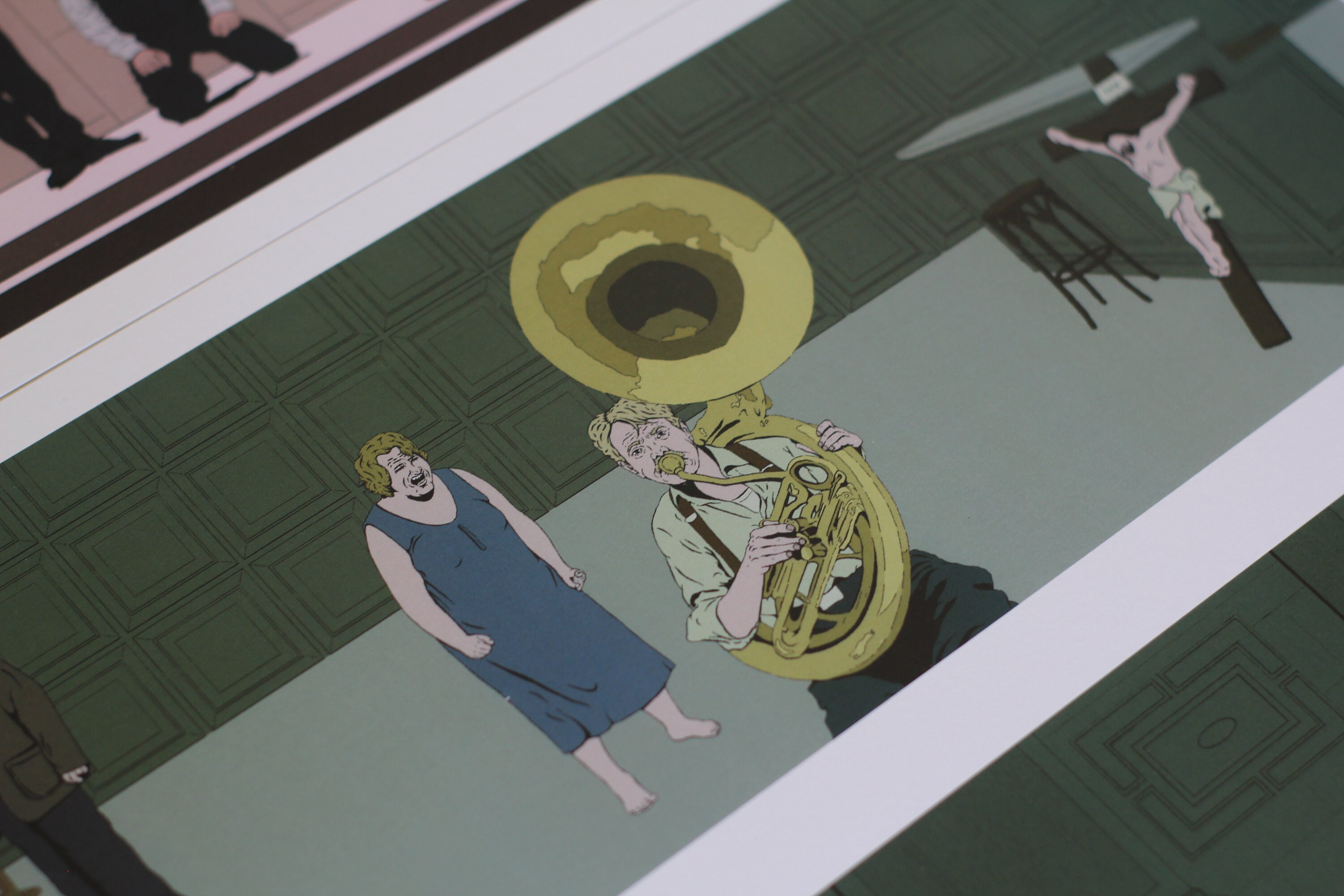 Illustration of Roy Andersson's Movies, Hight Quality Limited Edition ...