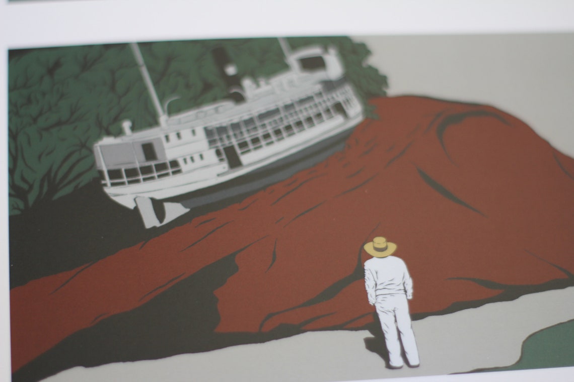 Illustration of Werner Herzog's Movies, Hight Quality Limited Edition ...