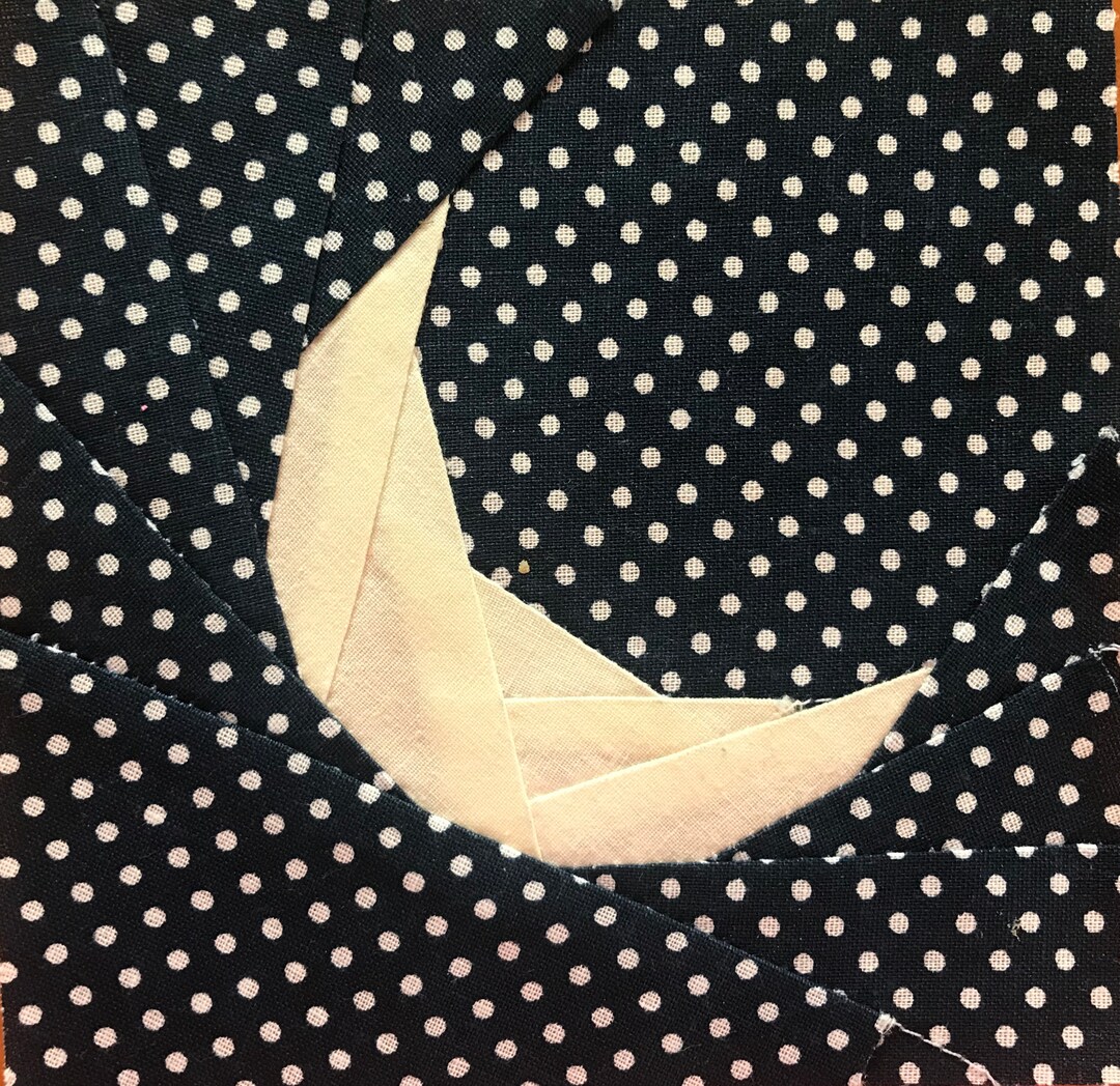PDF Moon Paper Piecing Block Pattern - Etsy