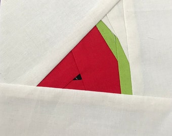 Watermelon Quilt Block - Etsy