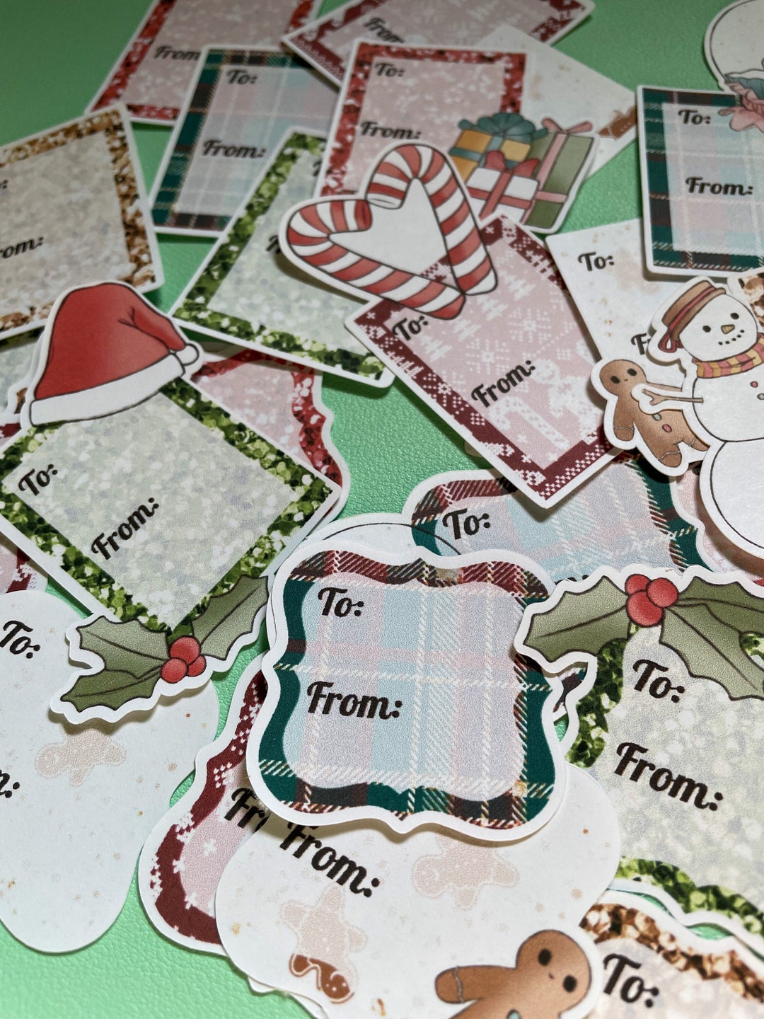 Christmas Labels - Etsy