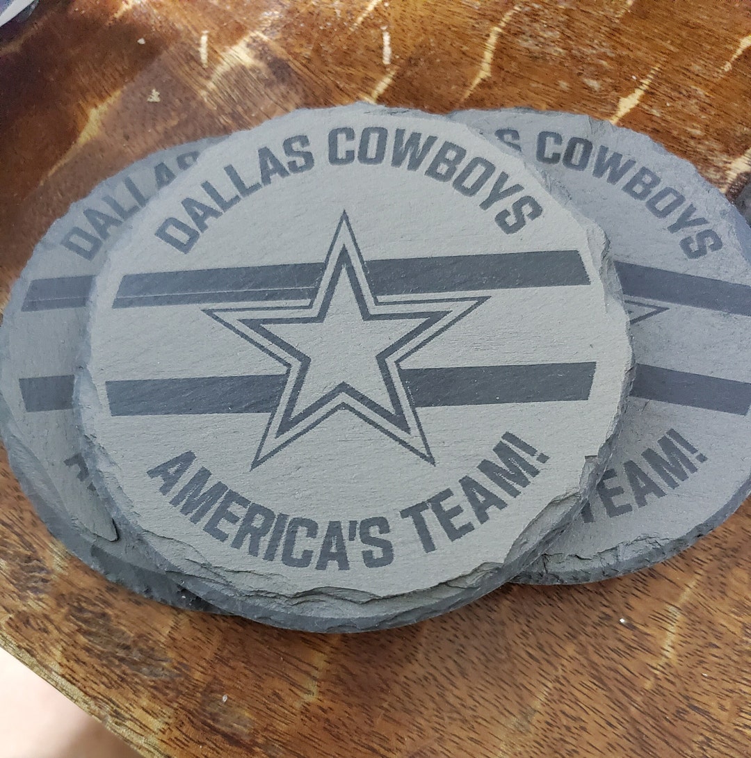 Dallas Cowboys America's Team Gift Coasters HANDCRAFTED SET OF 4 ...