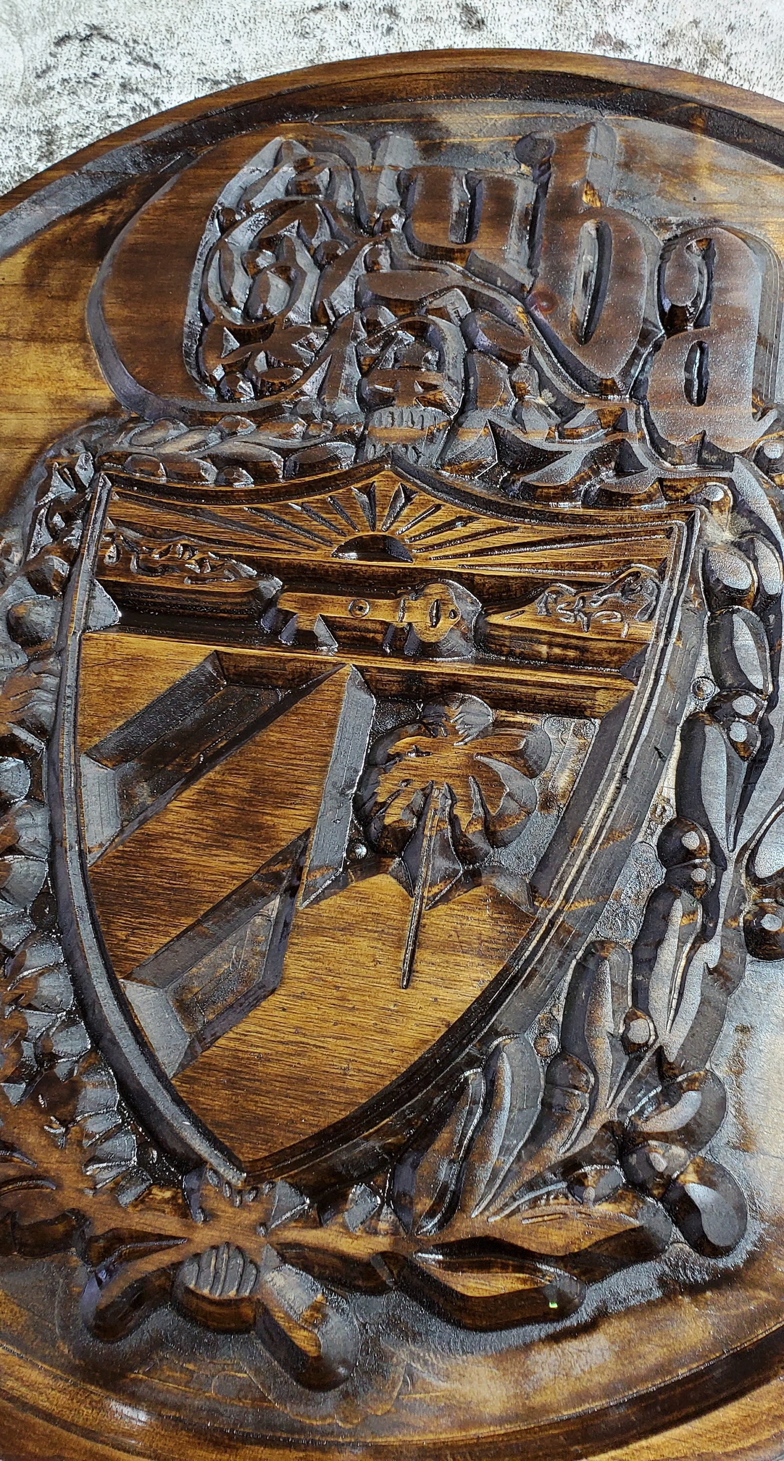 CUBAN Coat of Arms Island Art CUBAN Art Caribbean Art West Indies Art ...
