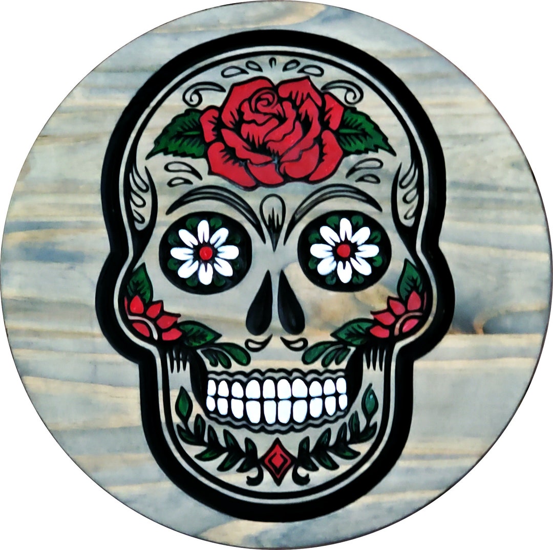 Sugar Skulls Stunning Custom Carved and Hand-painted Sugar Skull ...